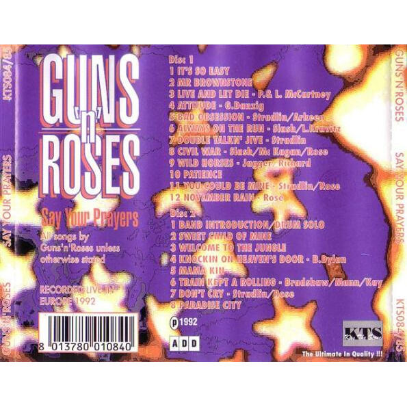 Say your prayers (hippodrome de vincennes paris france 06.06.1992) de ...