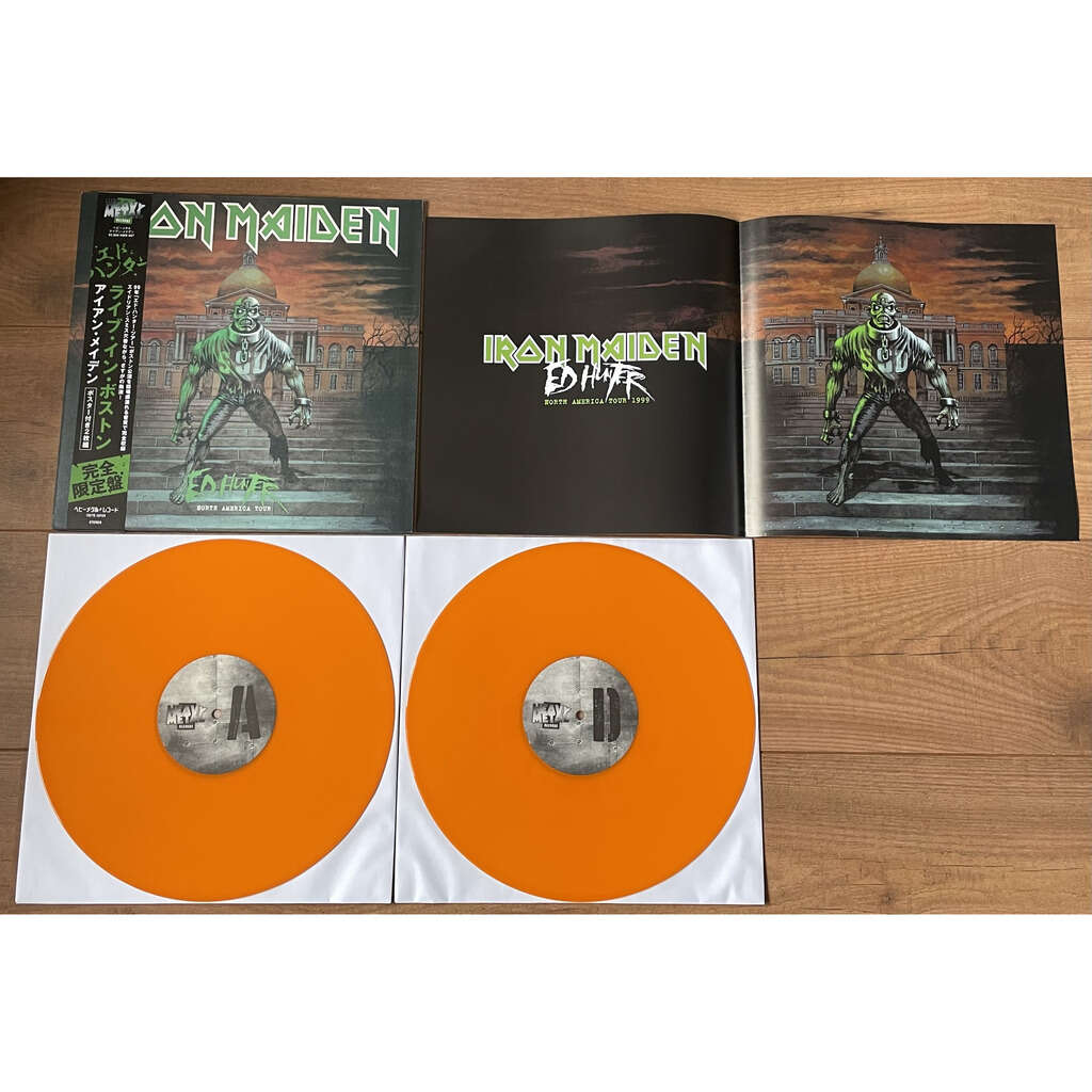 Ed hunter north america tour / ltd 2lp, orange vinyl, w. obi & insert ...