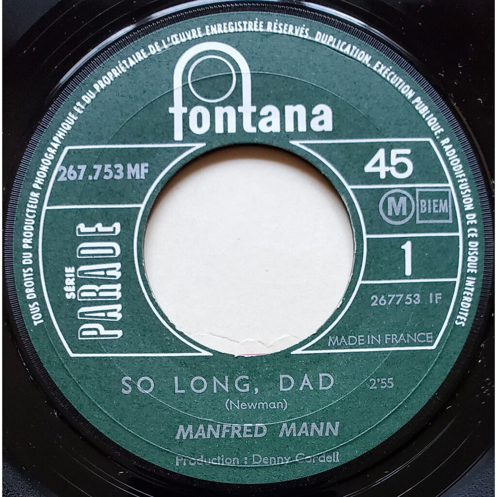 So long, dad - funniest gig de Manfred Mann, SP chez neil93 - Ref:126622790