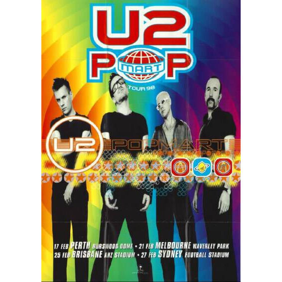 Mofo remixes (australia 1997 'pop mart tour' ltd 3-trk cd on island records lbl stickered ps ...