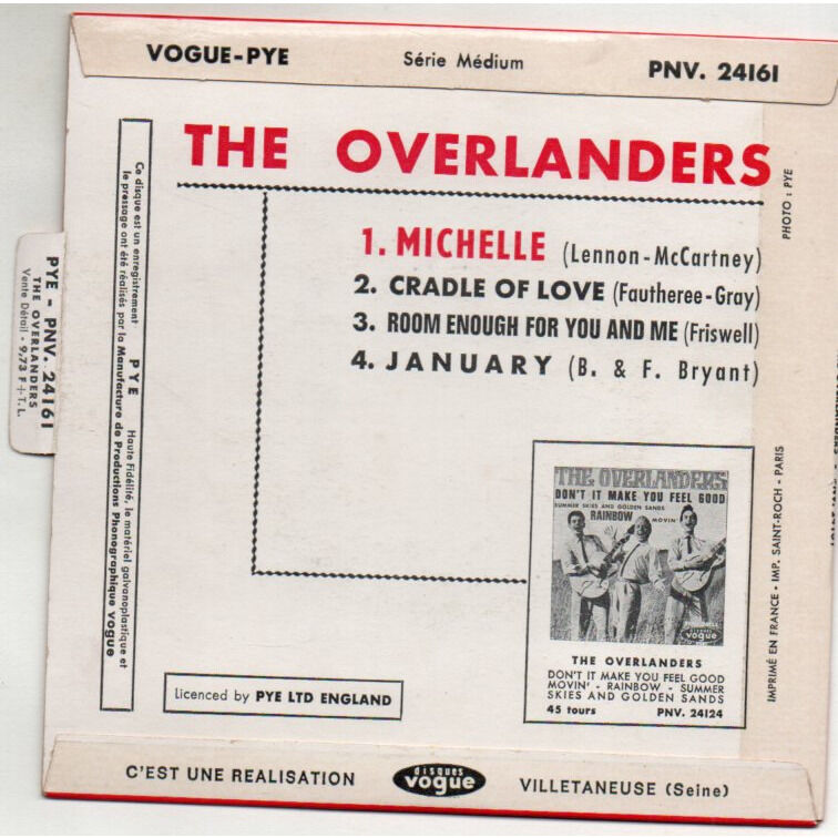 Michelle / cradle of love 2 / room enough for you and me / january de ...