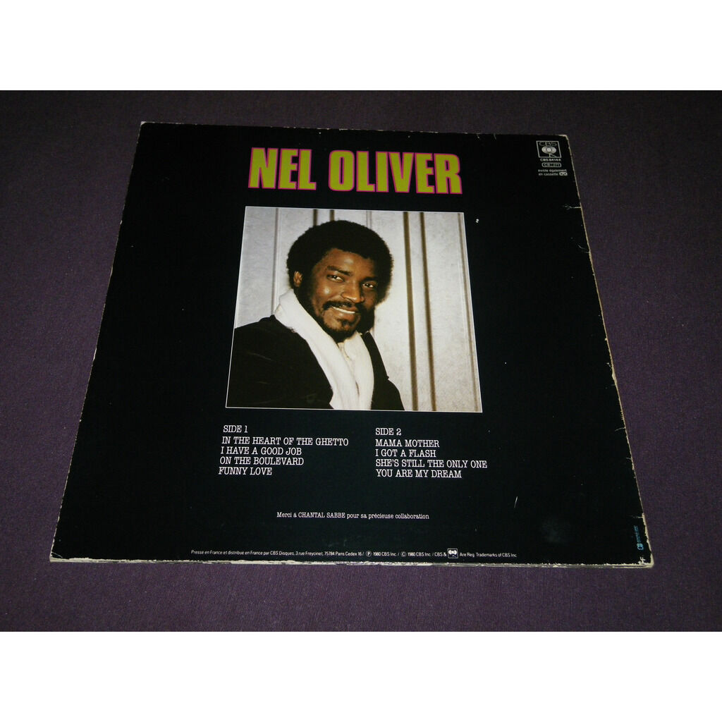 Nel oliver de Nel Oliver, 33T chez alancat - Ref:126867593