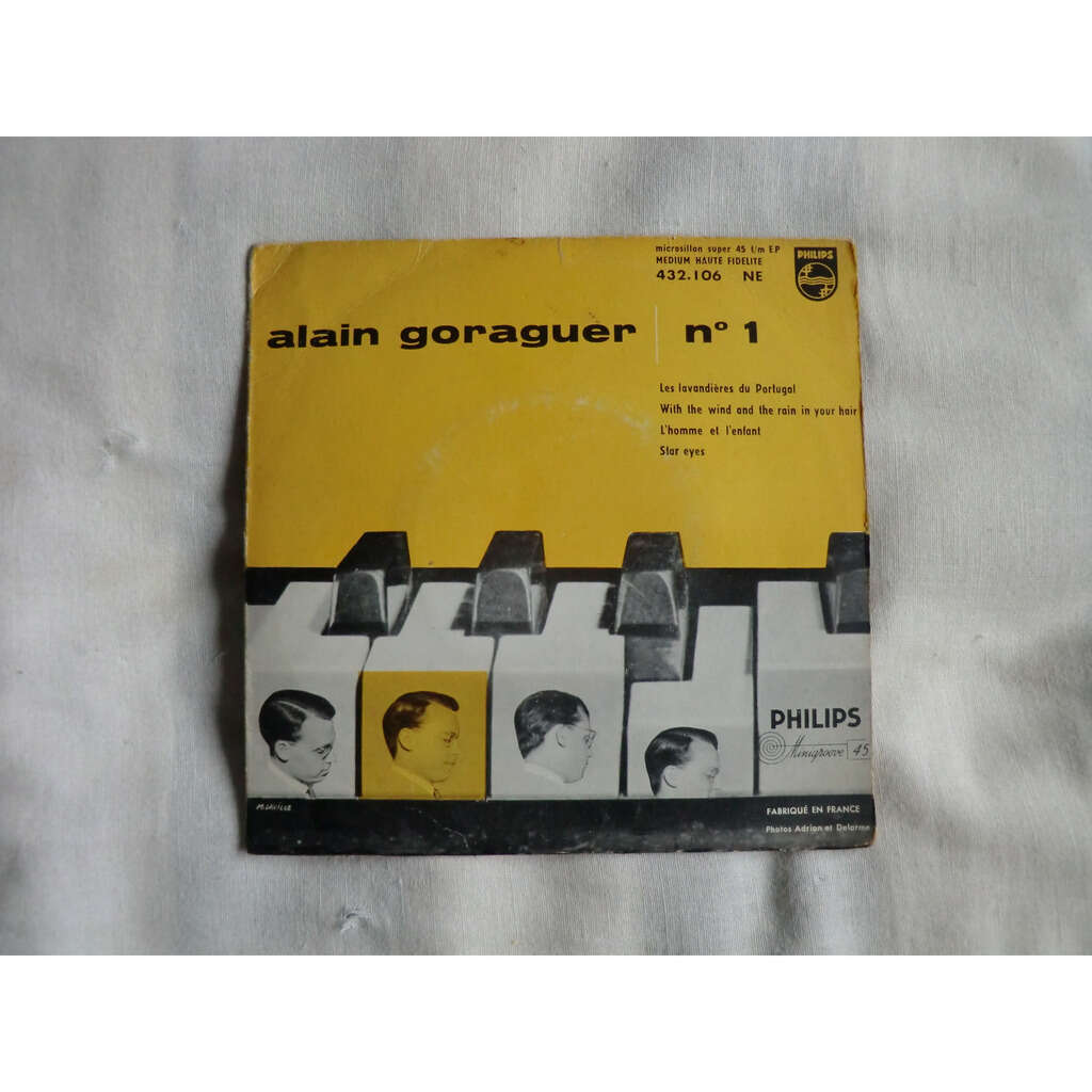 Alain goraguer n° 1 (rare original first french ep - 1956 - biem ...