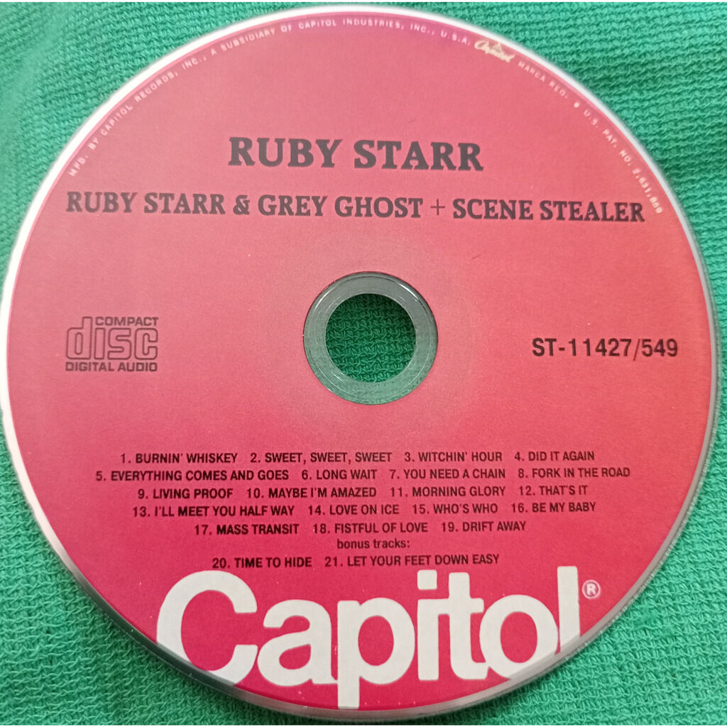 Ruby starr & grey ghost + scene stealer de Ruby Starr, CD chez ...