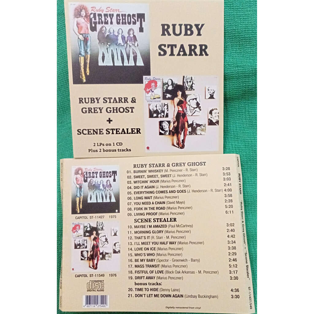 Ruby starr & grey ghost + scene stealer de Ruby Starr, CD chez ...