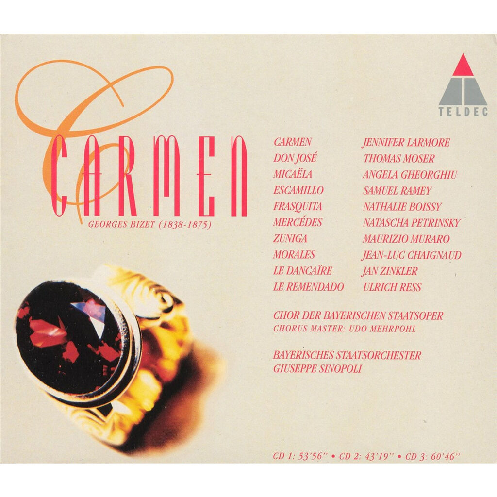 Carmen / jennifer larmore, thomas moser, angela gheorghiu, samuel ramey ...