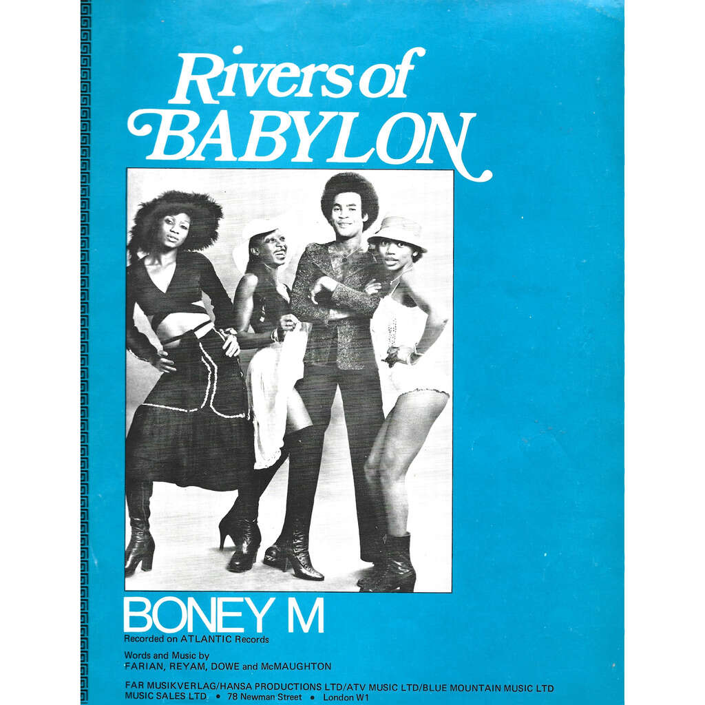 Rivers of babylon by Boney M, Sheet with magiccatmusic2 - Ref:127061590