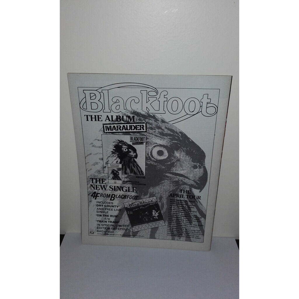 Kerrang! n°12 - march 25 1982 (uk magazine) avec scorpions, foreigner ...