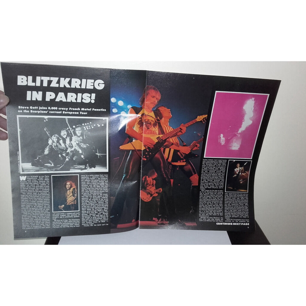 Kerrang! n°12 - march 25 1982 (uk magazine) avec scorpions, foreigner ...