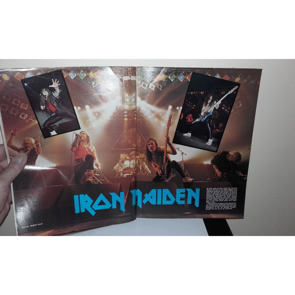 Kerrang! n°18 - june 17 1982 (uk magazine) avec robert plant, journey ...