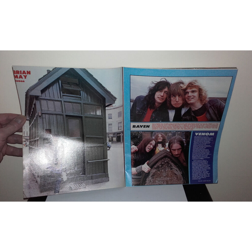 Kerrang! n°19 - july 1 1982 (uk magazine) avec zz top, brian may, venom ...