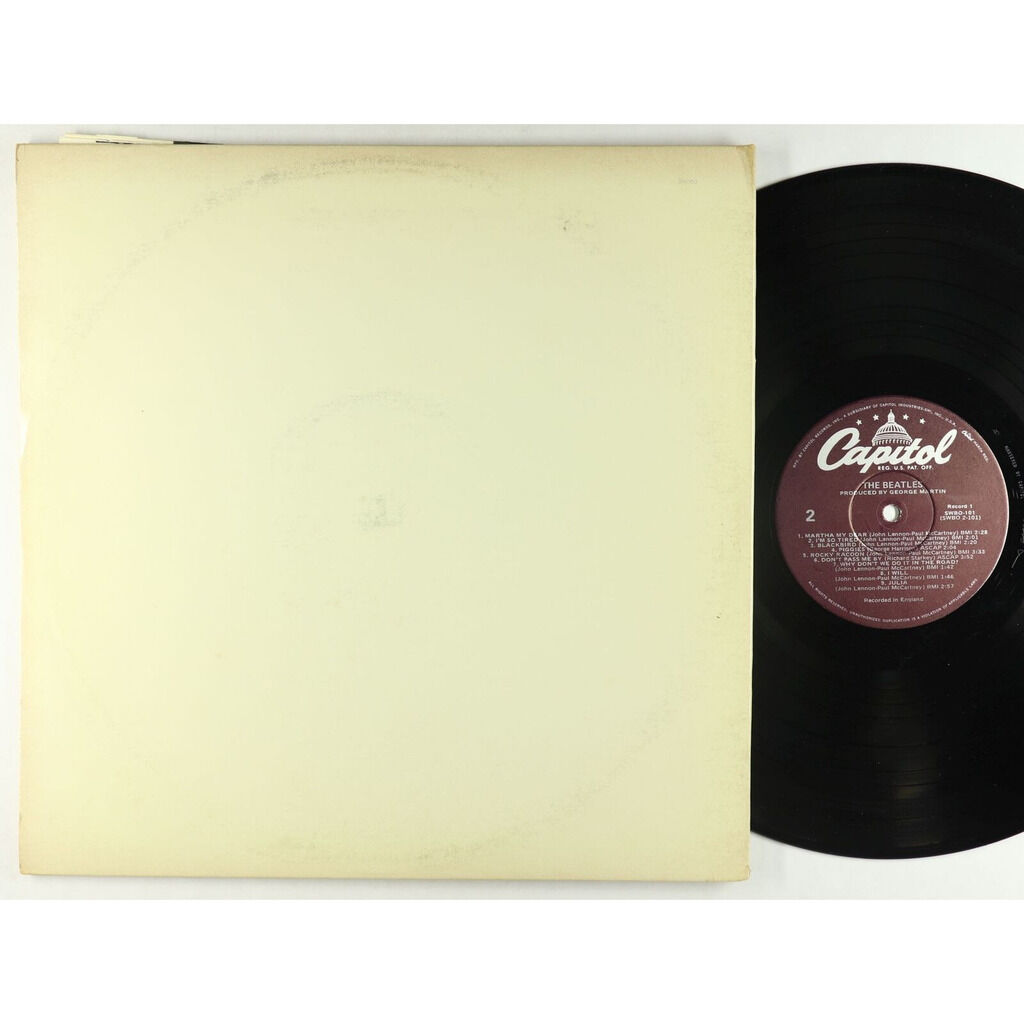 The beatles (white album) de The Beatles Eric Clapton, Double 33T ...