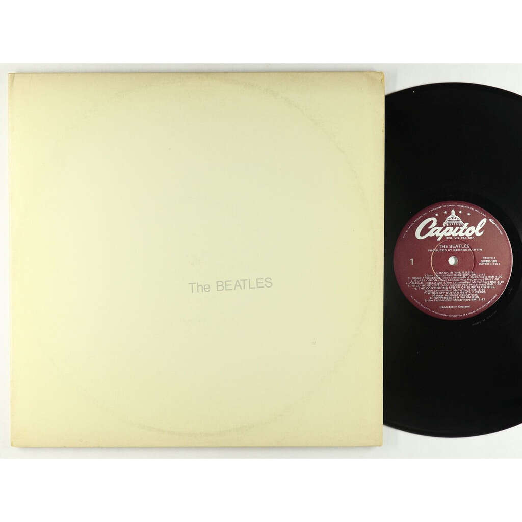 The beatles (white album) de The Beatles Eric Clapton, Double 33T ...