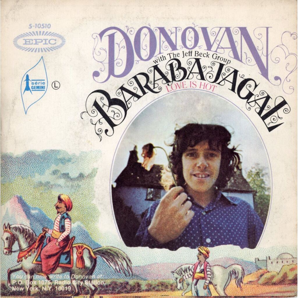 Barabajagal (love is hot) / trudi de Donovan With The Jeff Beck Group ...