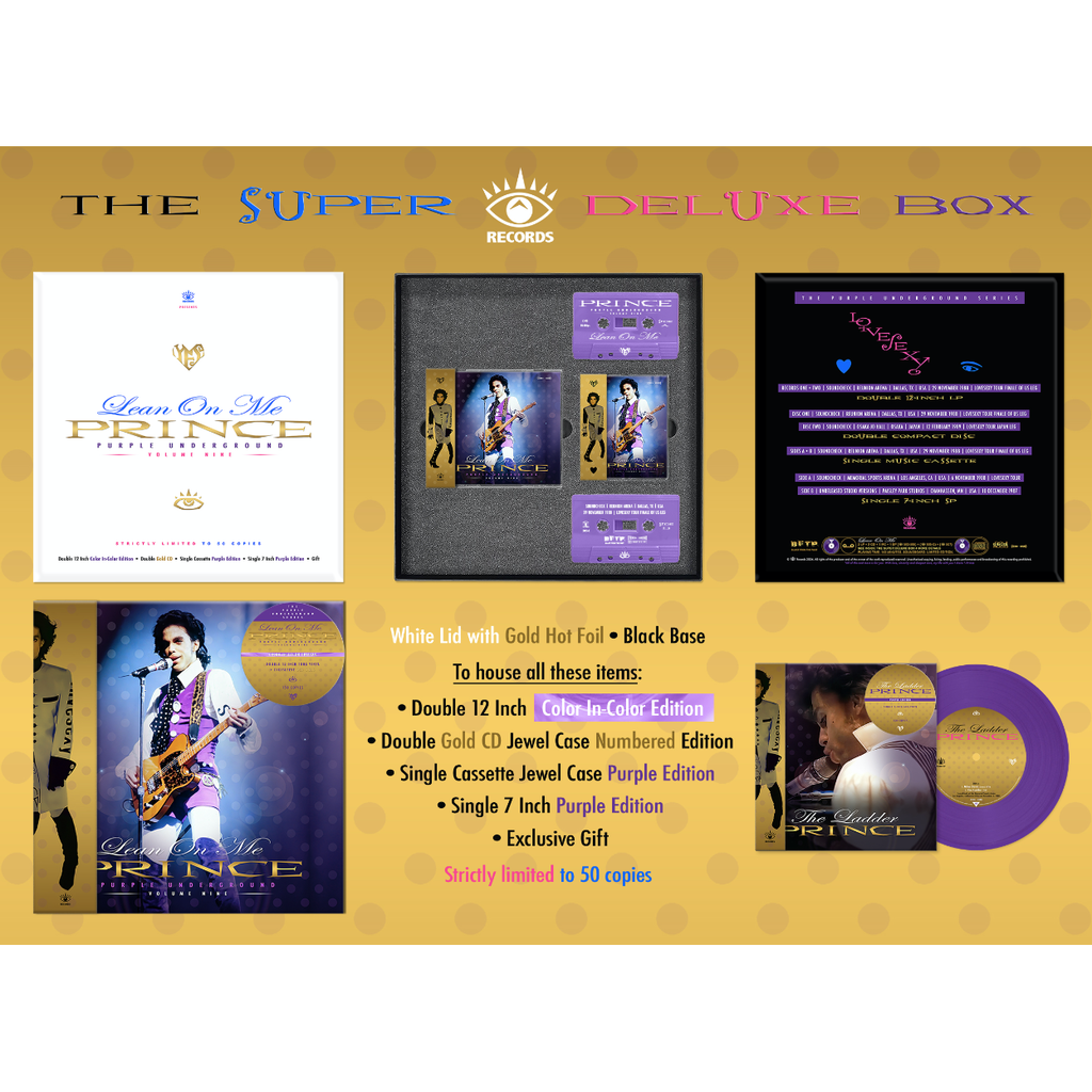 Purple underground volume nine - lean on me - super deluxe box ...
