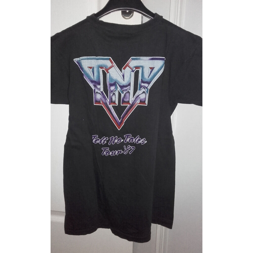 T-shirt : tnt - tell no tales tour '87 - size : m de Tnt, tshirt.H chez ...