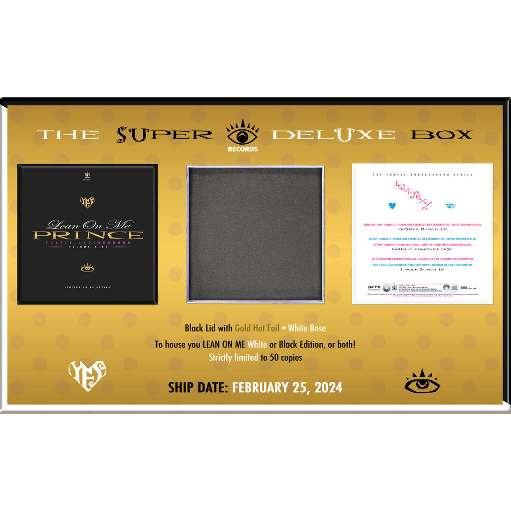 Purple underground volume nine - lean on me - super deluxe black box ...