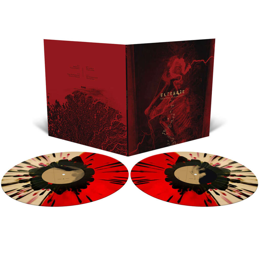 ULCERATE shrines of paralysis. splatter vinyl, DOUBLE LP GATEFOLD for ...