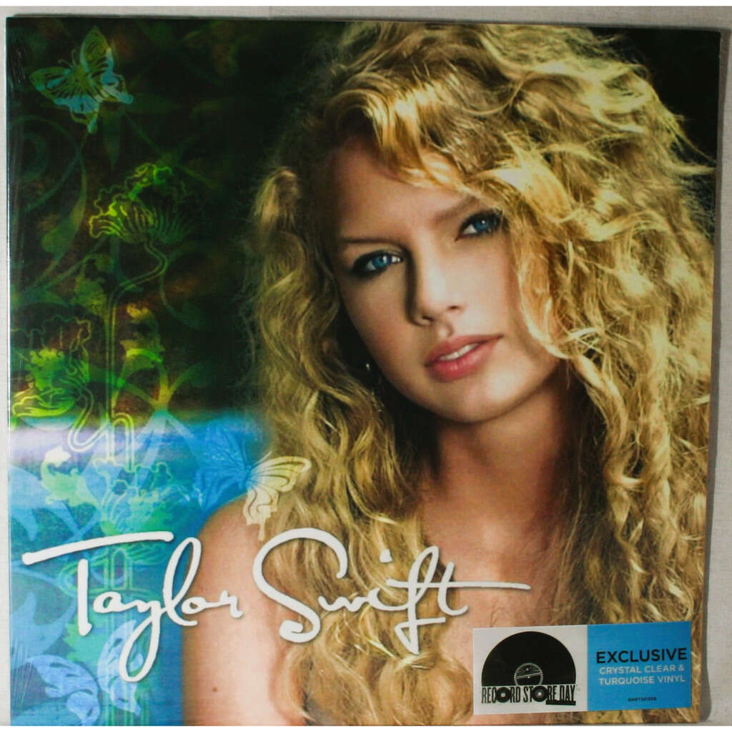 Taylor swift 2lp crystal clear turquoise vinyls / vinyles turquoise ...