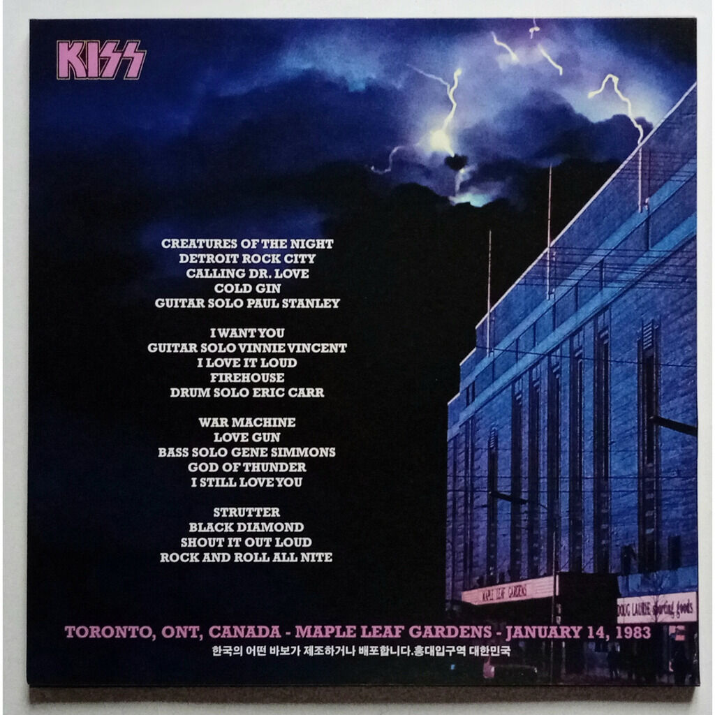 Saints and toronto-limited edition-2lp gold vinyl/poster/book-orinal ...