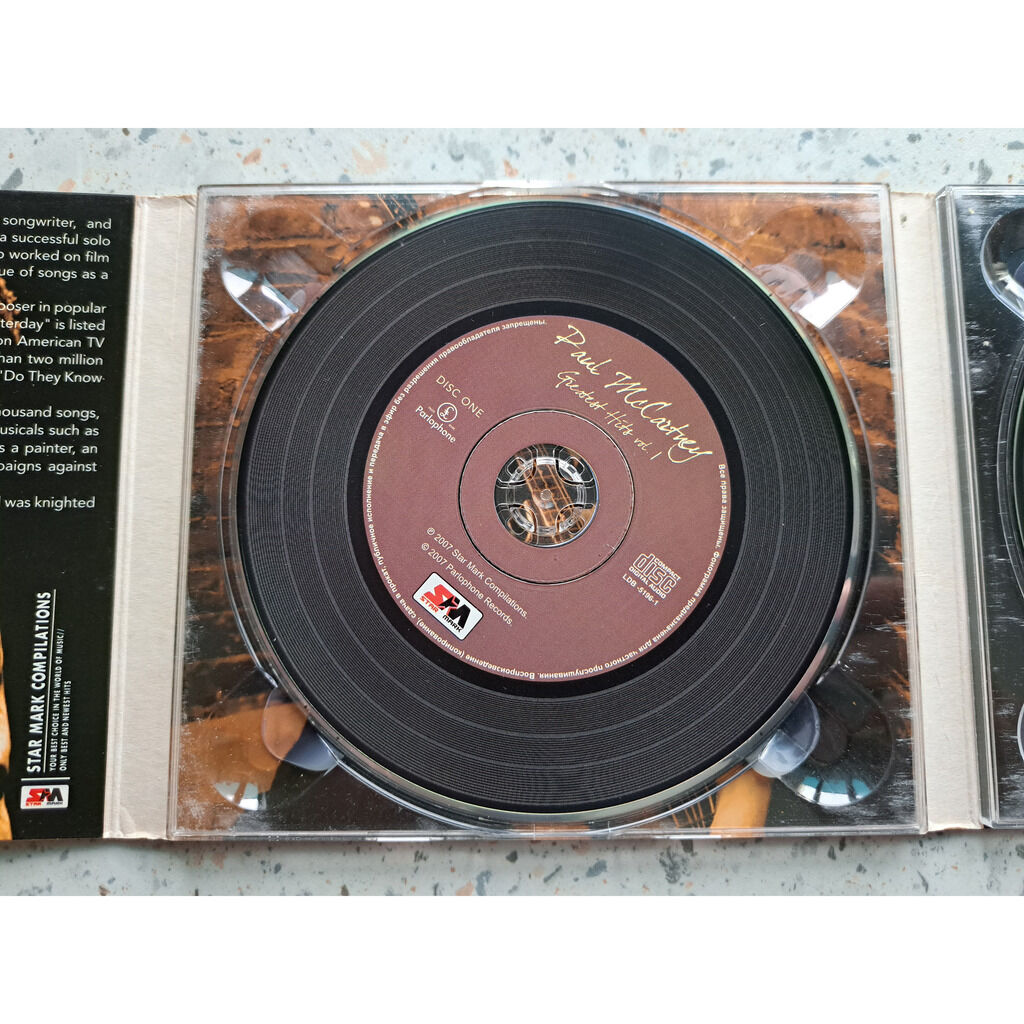 Greatest hits vol. 1 by Paul Mccartney, CD x 2 with olegs70 - Ref:127636436