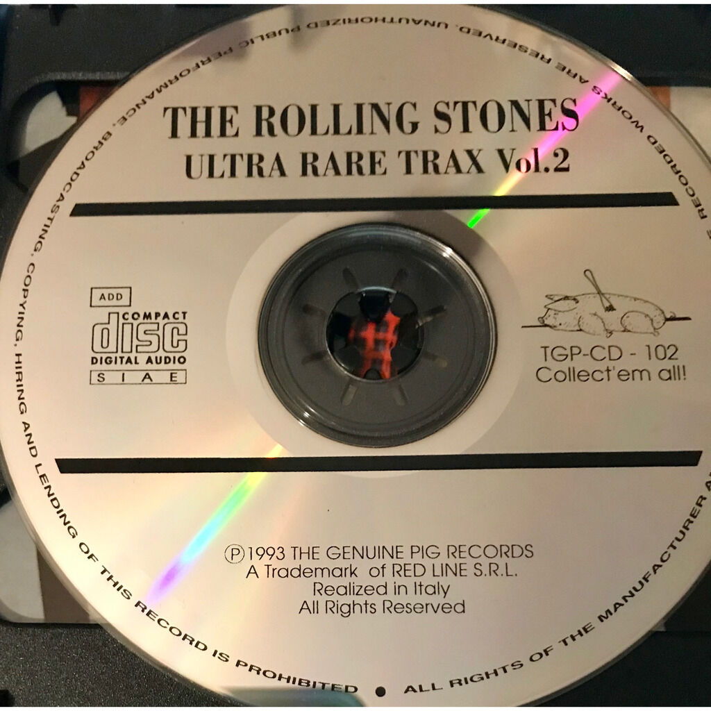 The rolling stones ultra rare trax complete set 10 cd vol 1 to 10 de ...