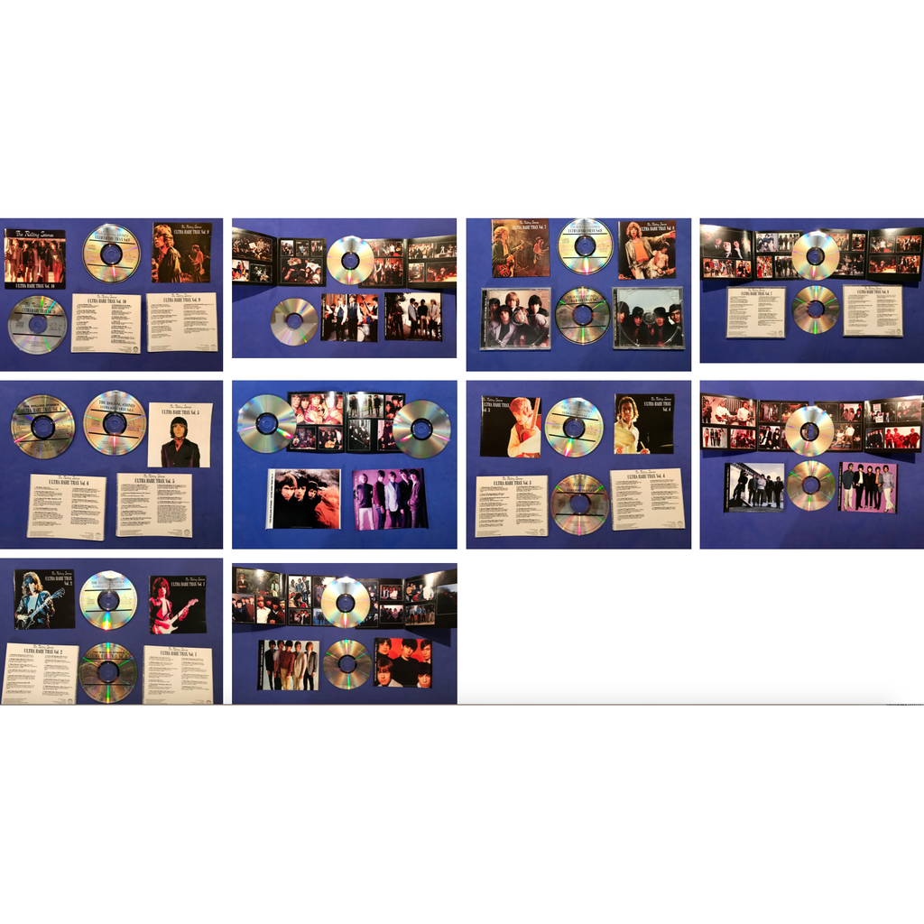 The rolling stones ultra rare trax complete set 10 cd vol 1 to 10 de ...