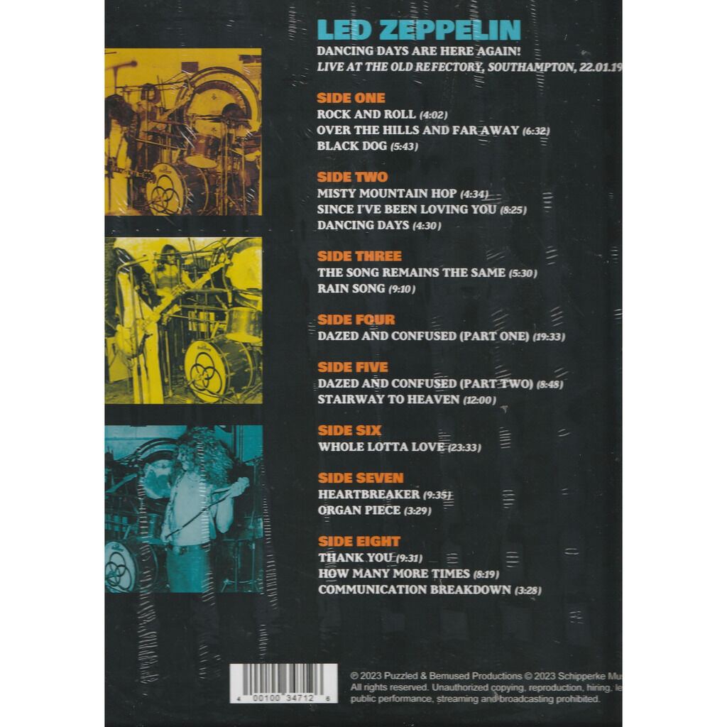 Dancing days are here again by Led Zeppelin, LP Box set with ...