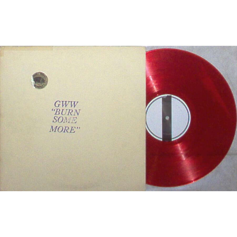 Gww 'burn some more' (usa 1972 original tmoq lbl lp red vinyl stamped ...