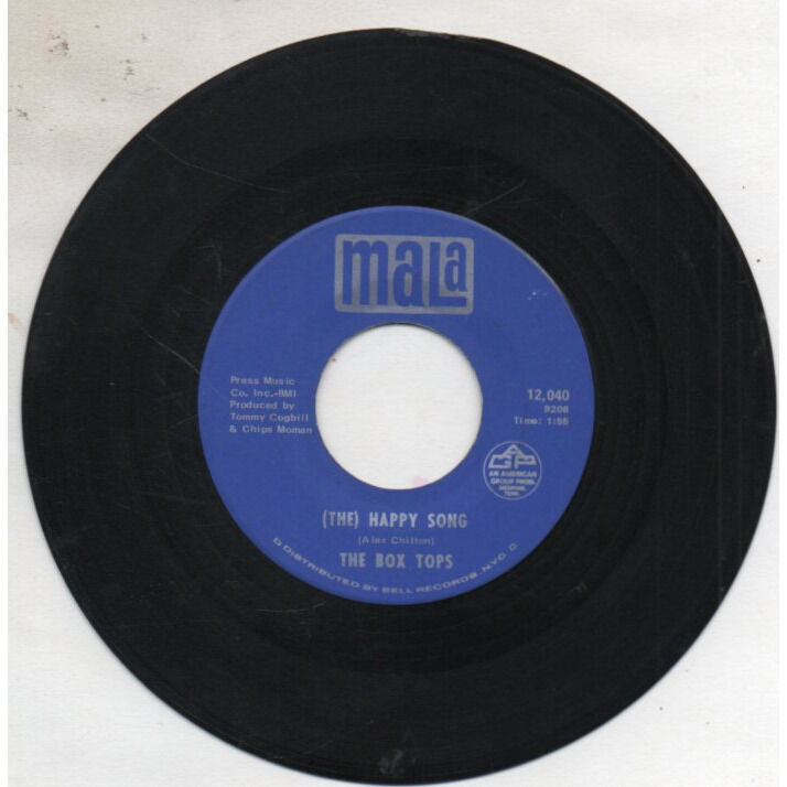 Soul deep / the happy song de The Box Tops, 45T x 1 chez orpheon3 - Ref ...