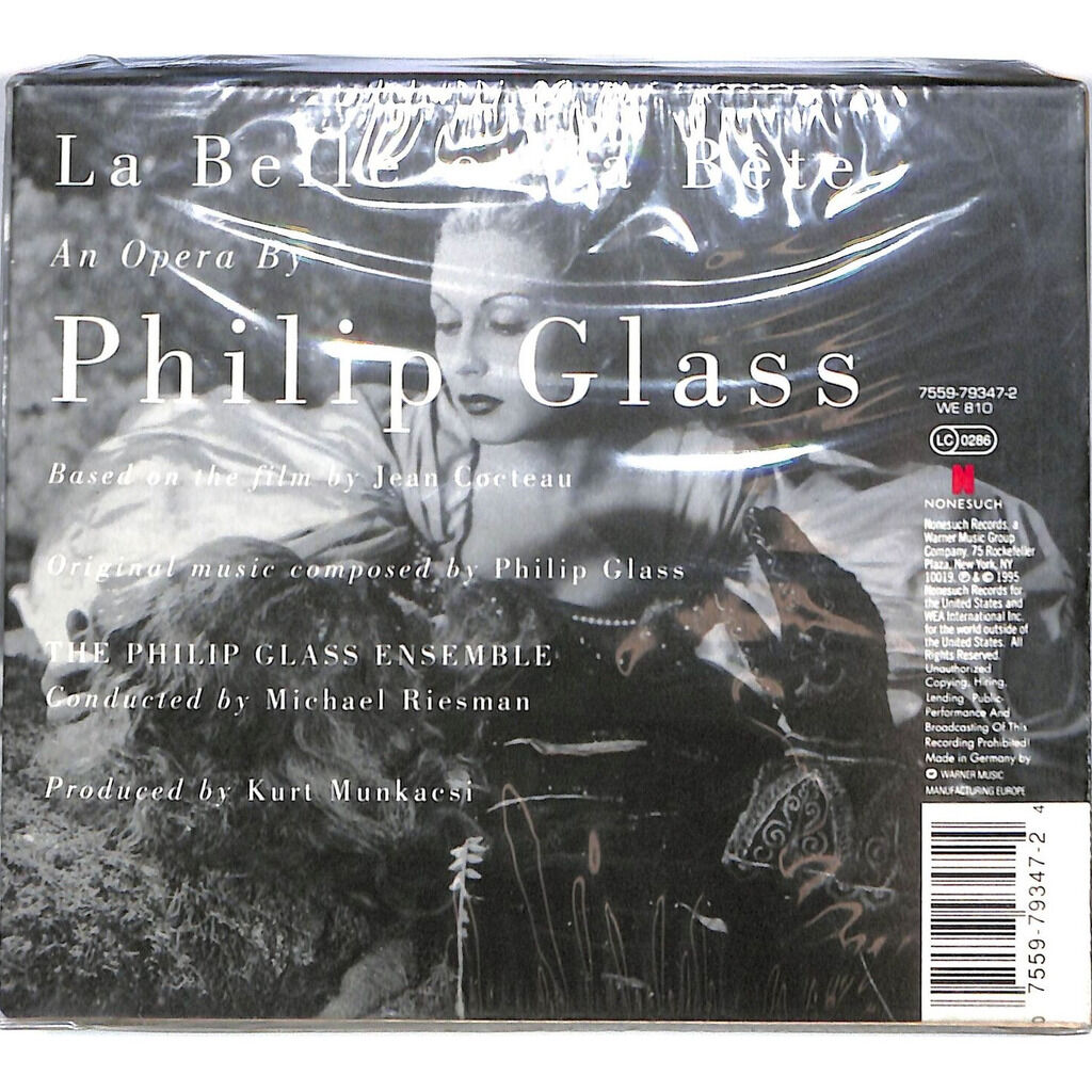 La belle et la bête / the philip glass ensemble, michael riesman de ...