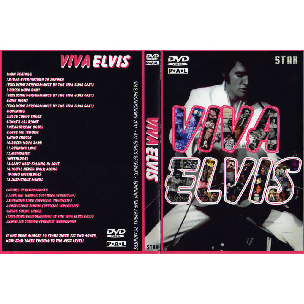 Elvis presley dvd viva elvis (star) de Elvis Presley, DVD chez bayern ...