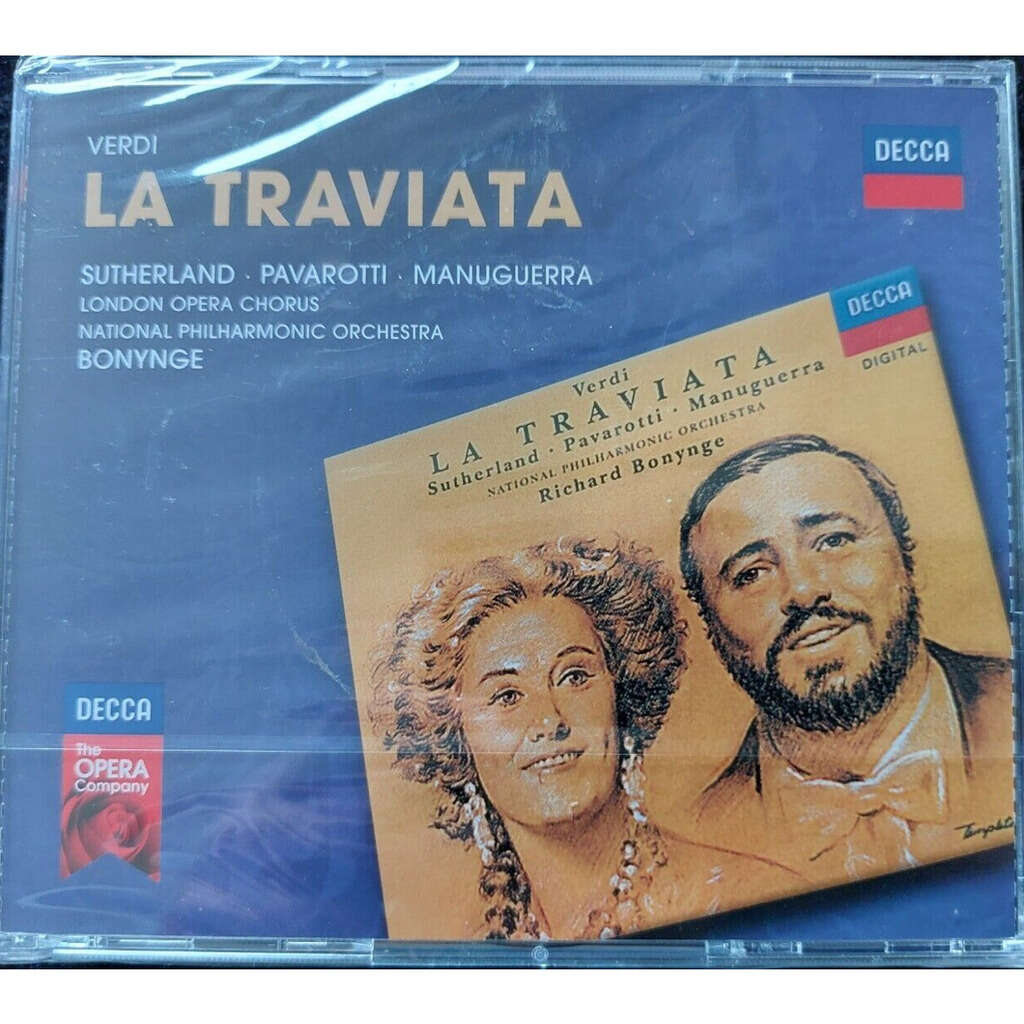La traviata / joan sutherland, luciano pavarotti, matteo manuguerra, national philharmonic ...