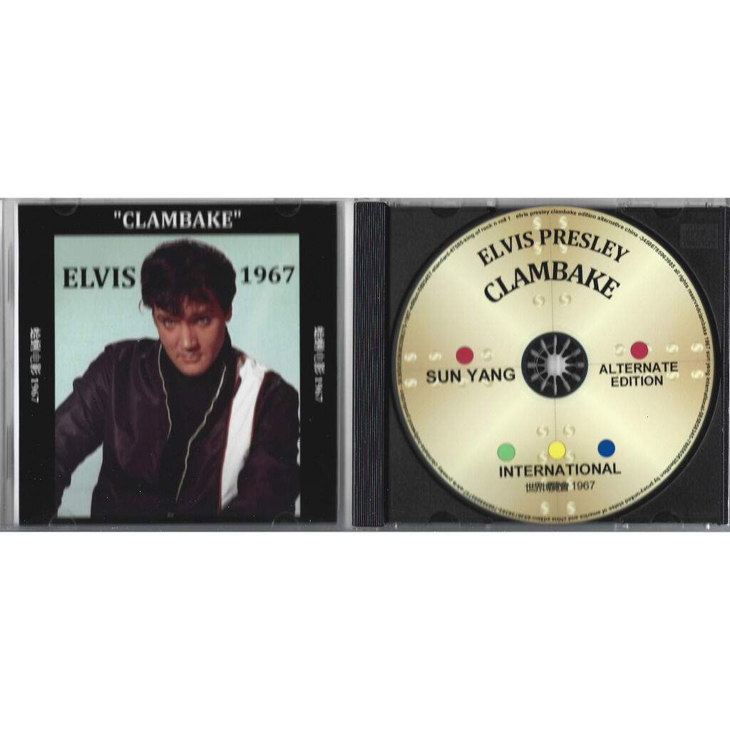 001 cd clambake the alternate album cd 12 songs + 23 outtakes de Elvis ...