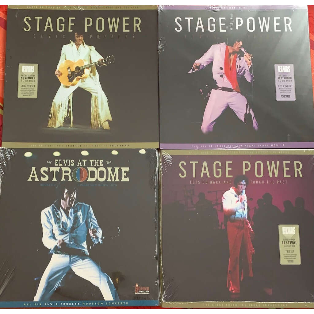 Elvis stage power vol 1 on tour november 1970 stage power vol 2 the ...