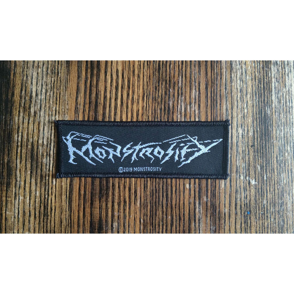 monstrosity logo patch , Patch for sale on MetalhuntersShop