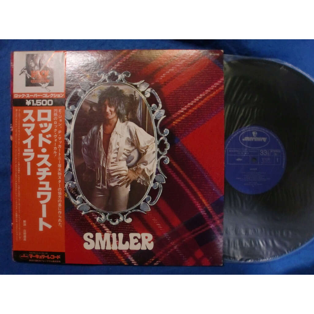 Smiler by Rod Stewart, LP with ctrjapan - Ref:127714381
