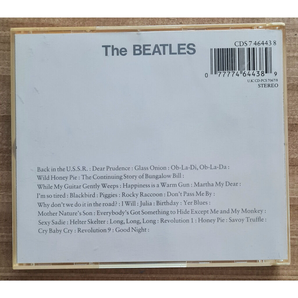 White album by The Beatles, CD x 2 with dj-kurt - Ref:127714635