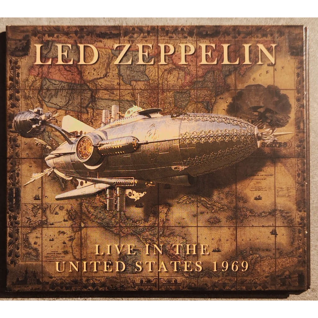1969 live in the united states 2 cd digipack de Led Zeppelin, CD chez ...