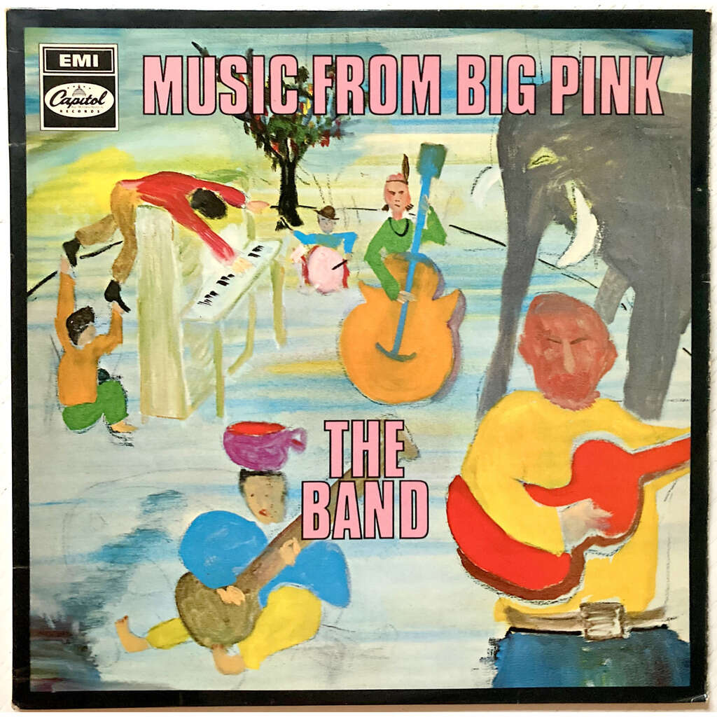 Original u.k. pressing 12 vinyl lp - complete with inner. de The Band ...