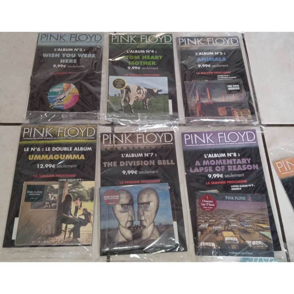 Neuf scelle the pink floyd l'integrale des albums originaux collection ...