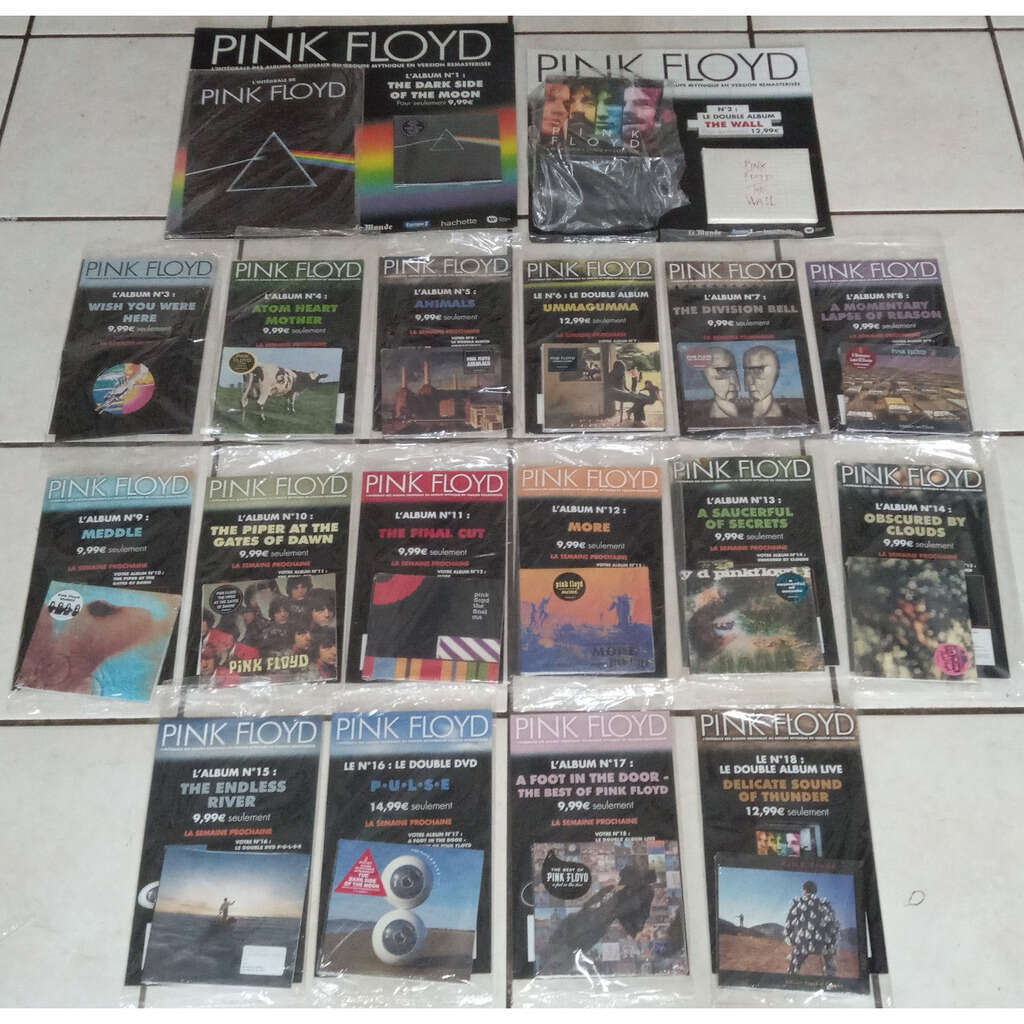 Neuf scelle the pink floyd l'integrale des albums originaux collection ...