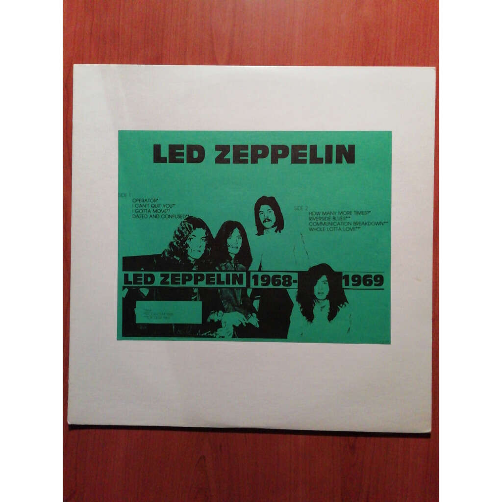 Led zeppelin 1968-1969 by Led Zeppelin, LP with fran1 - Ref:127734416