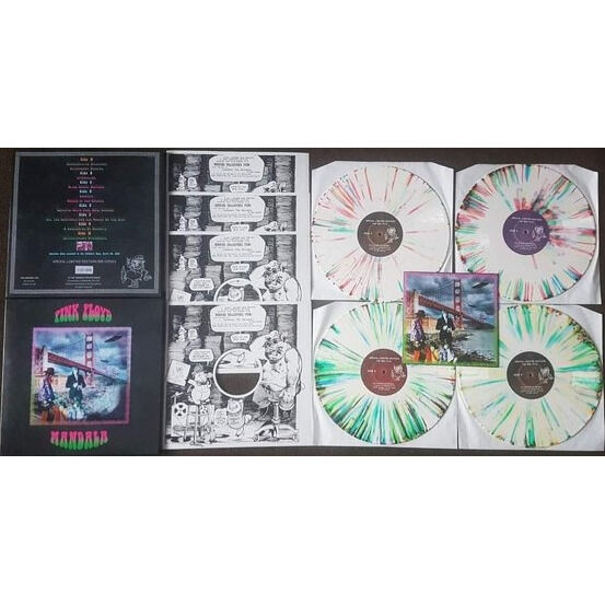 Mandala (eu 2023 ltd 300 no'd copies splatter wax 4lp box on tsp lbl ...