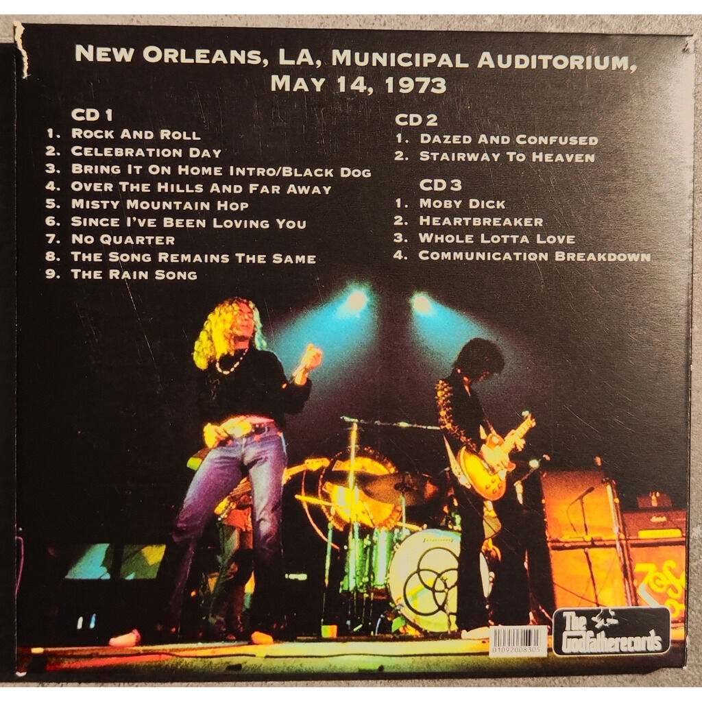 1973 the drag queen of new orleans digipack 3 cd de Led Zeppelin, CD x ...