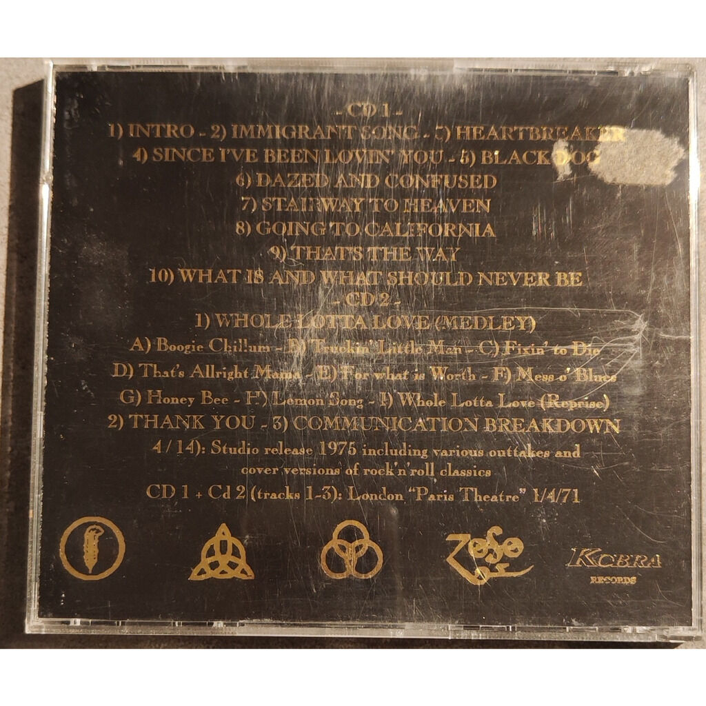 1971 studio gems vol 3 2 cd de Led Zeppelin, CD x 2 chez jepiro57 - Ref ...