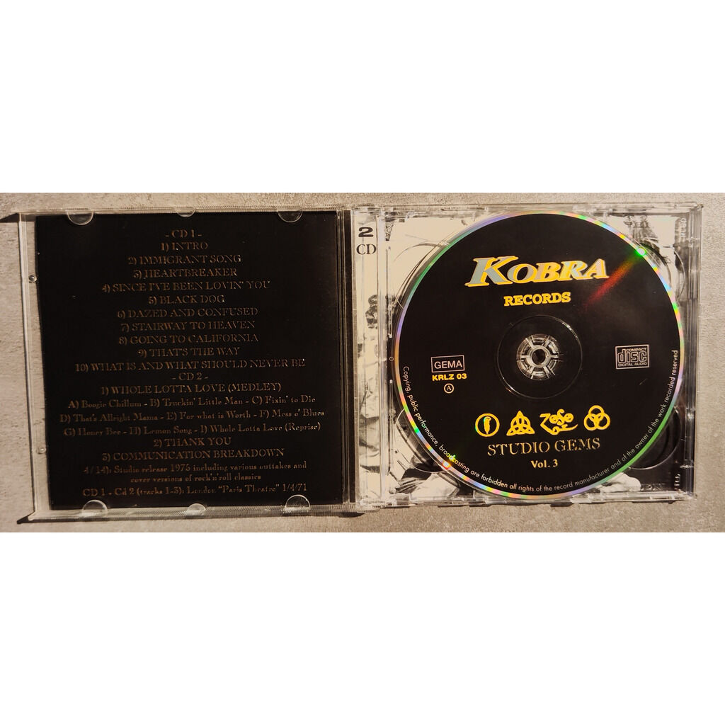 1971 studio gems vol 3 2 cd de Led Zeppelin, CD x 2 chez jepiro57 - Ref ...