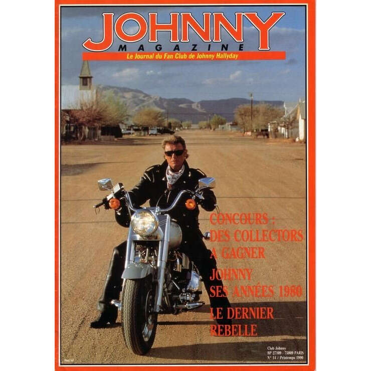 Johnny magazine n° 14 : journal officiel du fan club de johnny hallyday ...