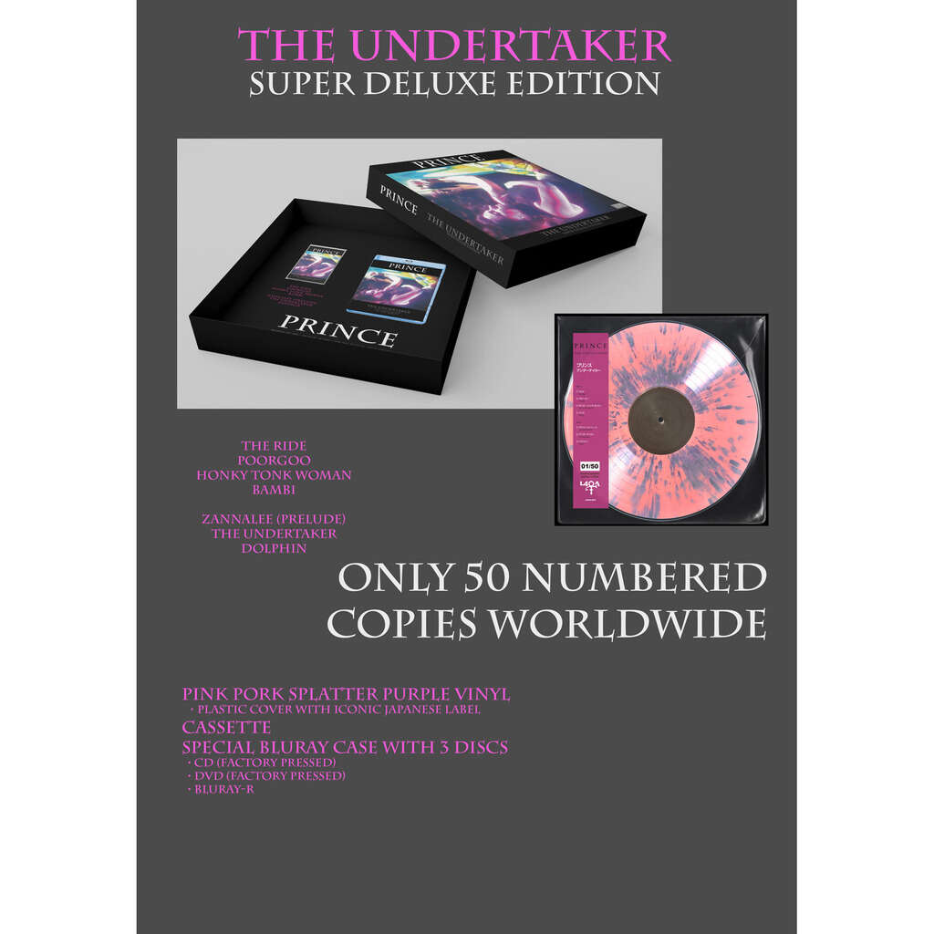The undertaker - super deluxe edition box (splattered vinyl + cassette ...