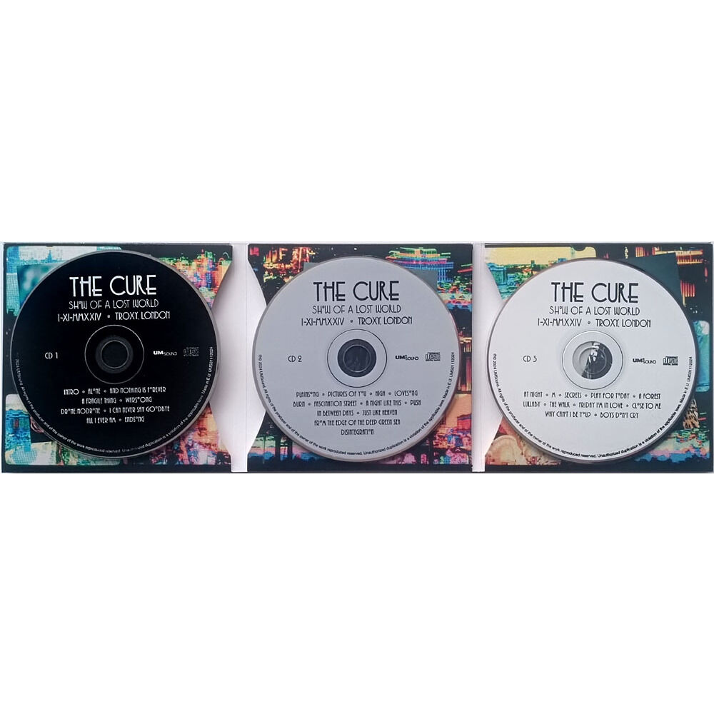 Show of a lost world live in troxy london 2024 3xcd set von The Cure, CD bei ultramusic - Ref ...